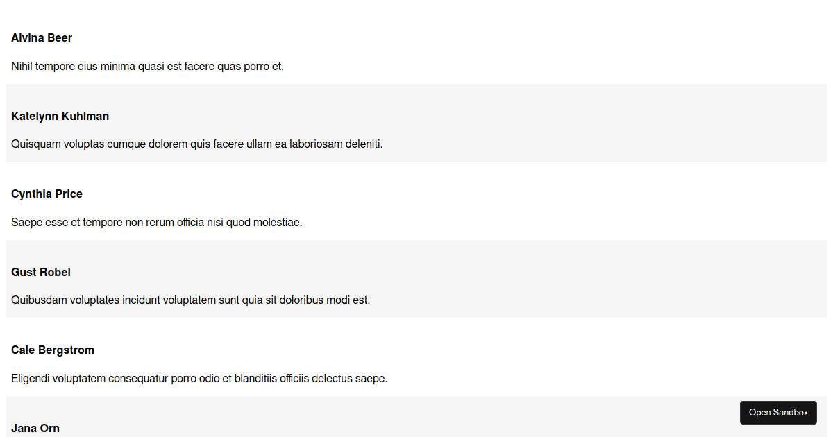 sandpack-project - Codesandbox