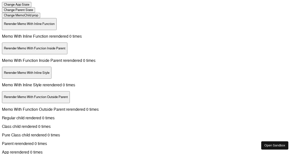 react-rerender - Codesandbox