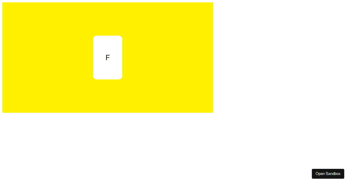 3d example - Codesandbox