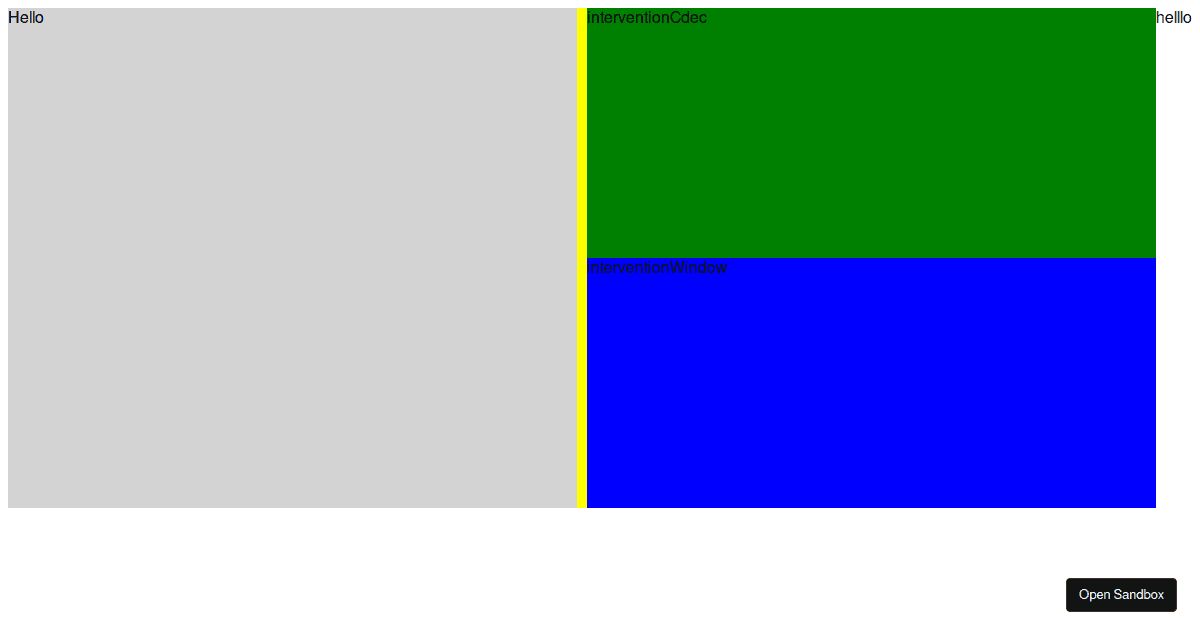Simple Resizer Sample - Codesandbox