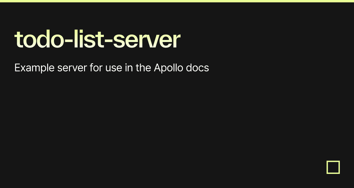 todo-list-server - Codesandbox