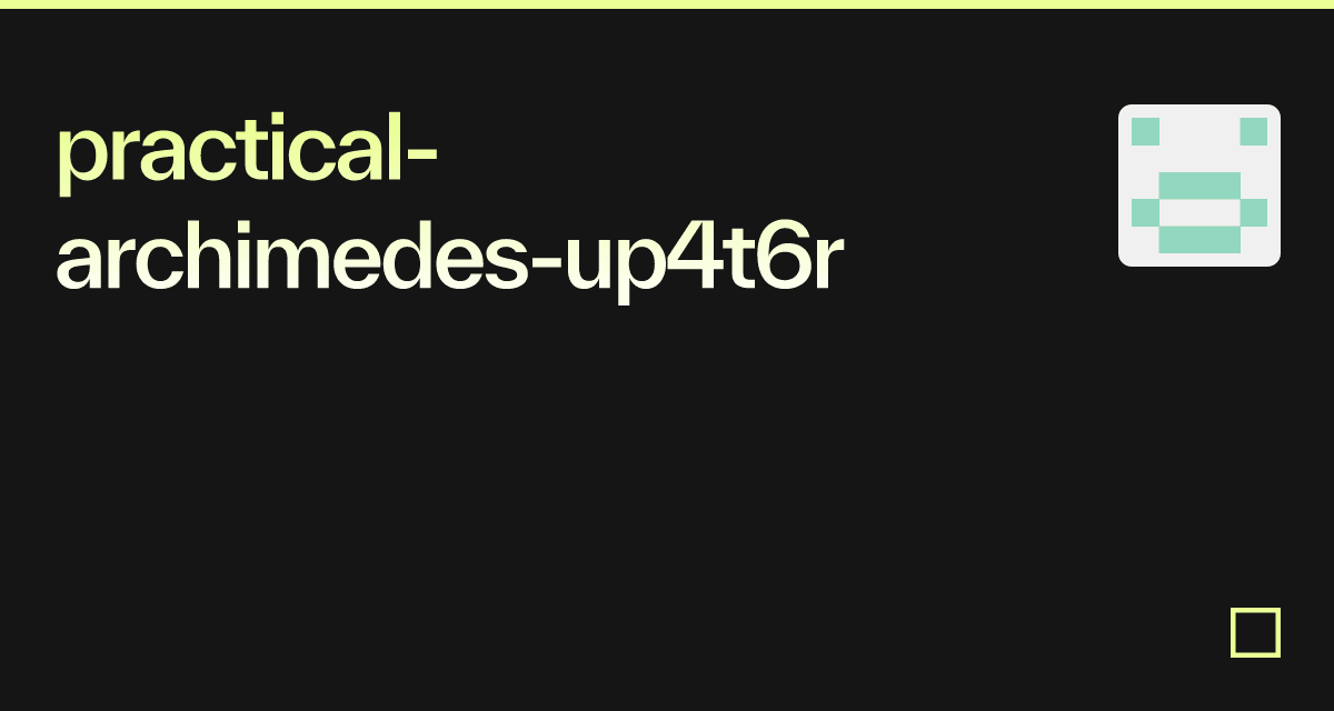 practical-archimedes-up4t6r - Codesandbox