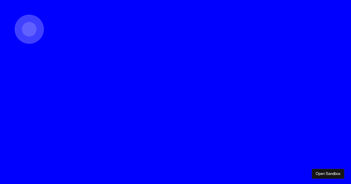 nipplejs playground - Codesandbox