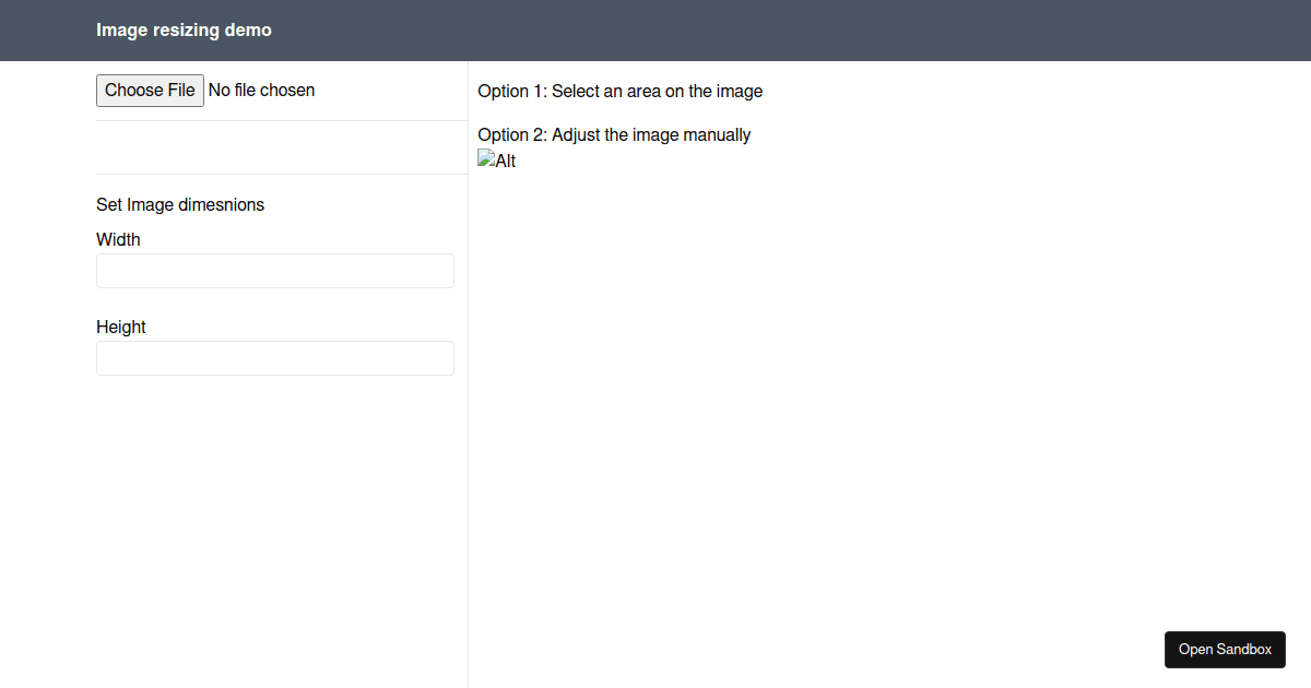 React Image Crop Demo With React Hooks Forked Codesandbox