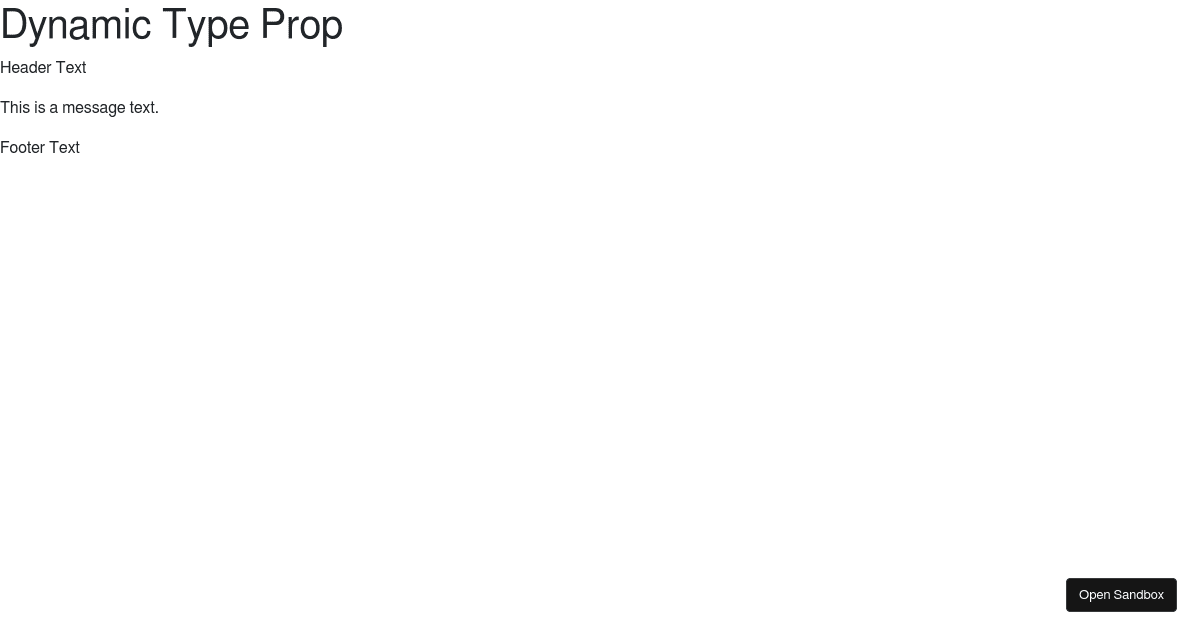 React Ts Playground Codesandbox 