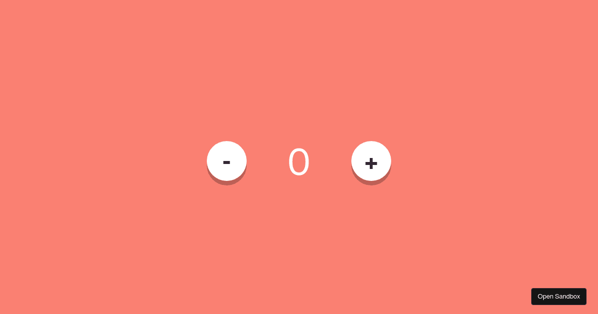 Counter - Codesandbox