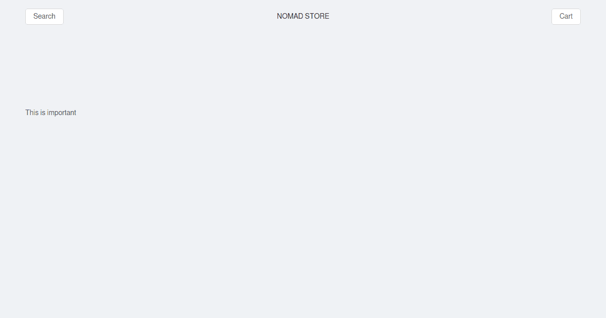 nomad-store - Codesandbox