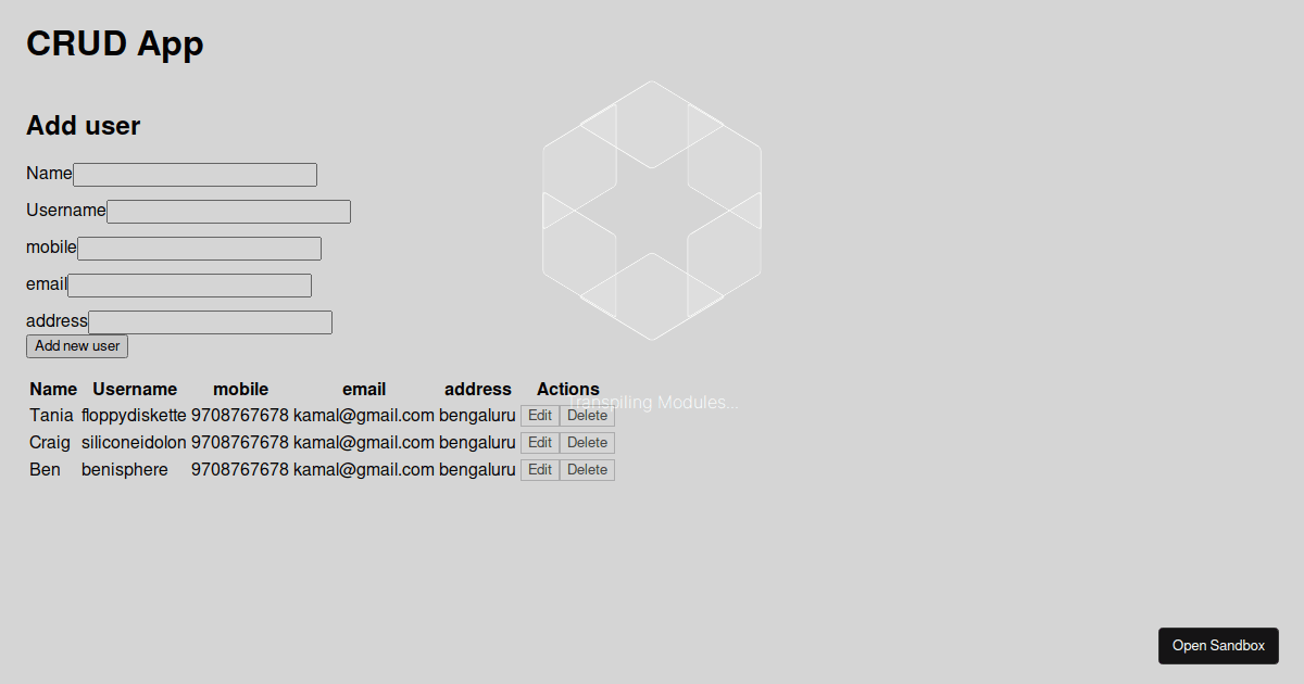 crud-app-with-hooks - Codesandbox
