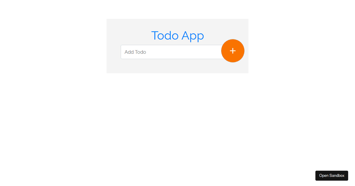 angular - Codesandbox