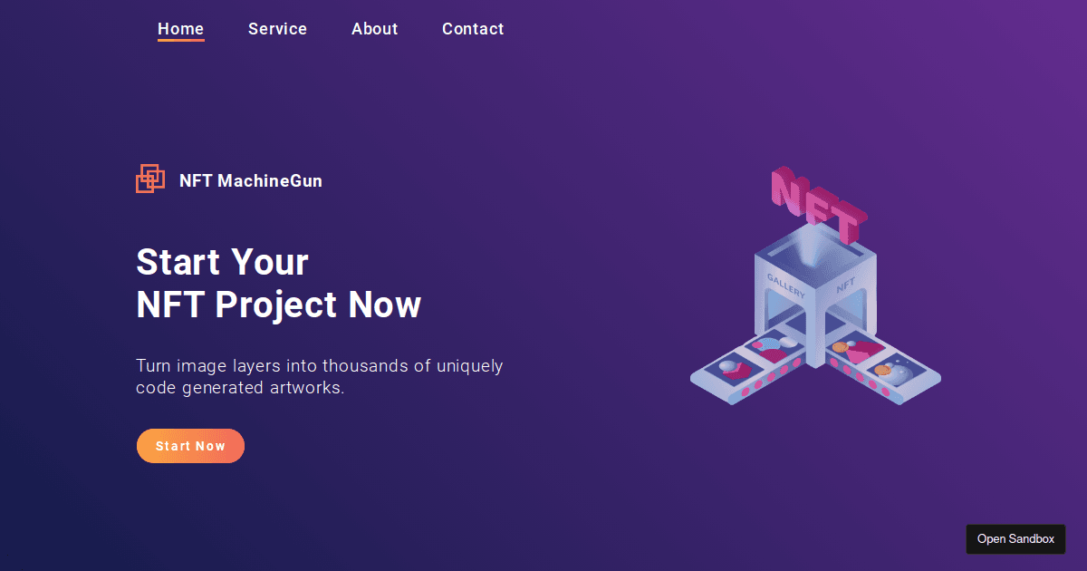 nft-machinegun - Codesandbox