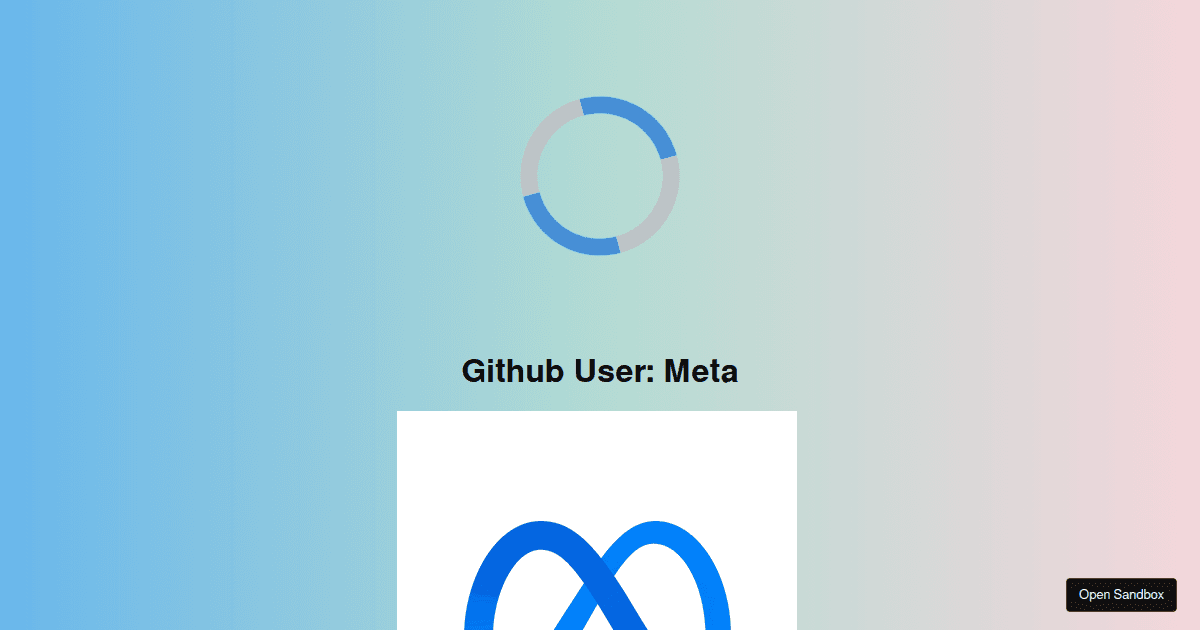 Lifecyclemethods Axios Async Await Componentdidmount Keyframes Animation Loader Codesandbox
