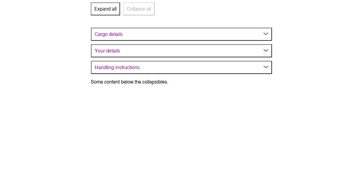 React 18 Collapse Expand All Collapse All Codesandbox