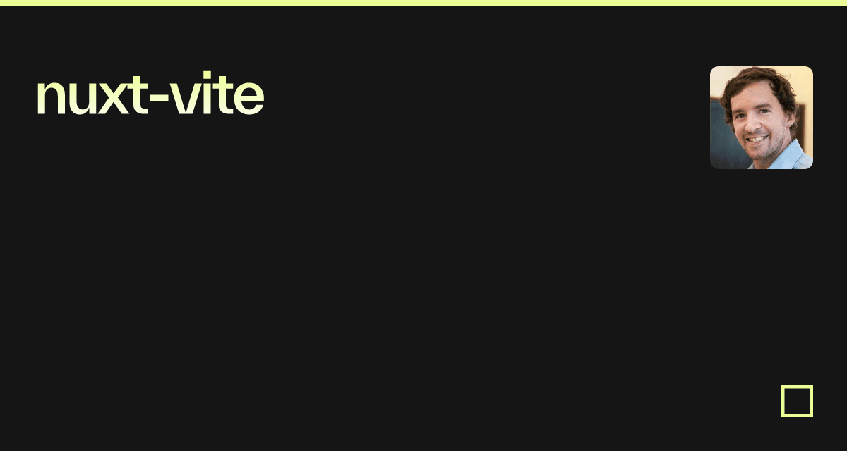 nuxt-vite - Codesandbox