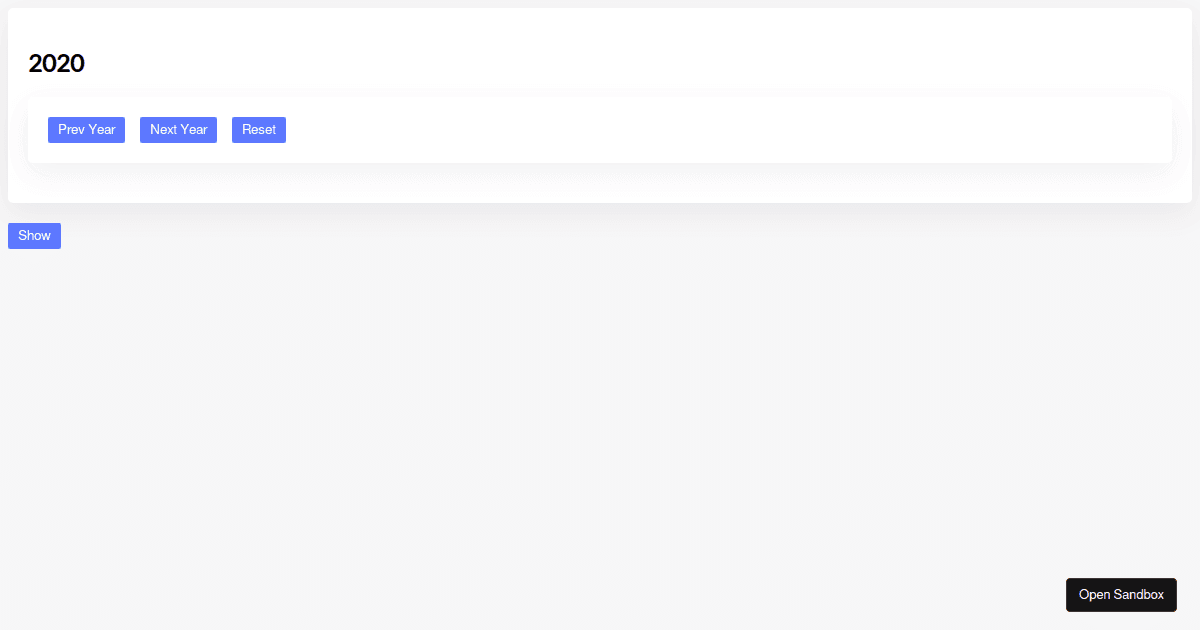 React State - Codesandbox