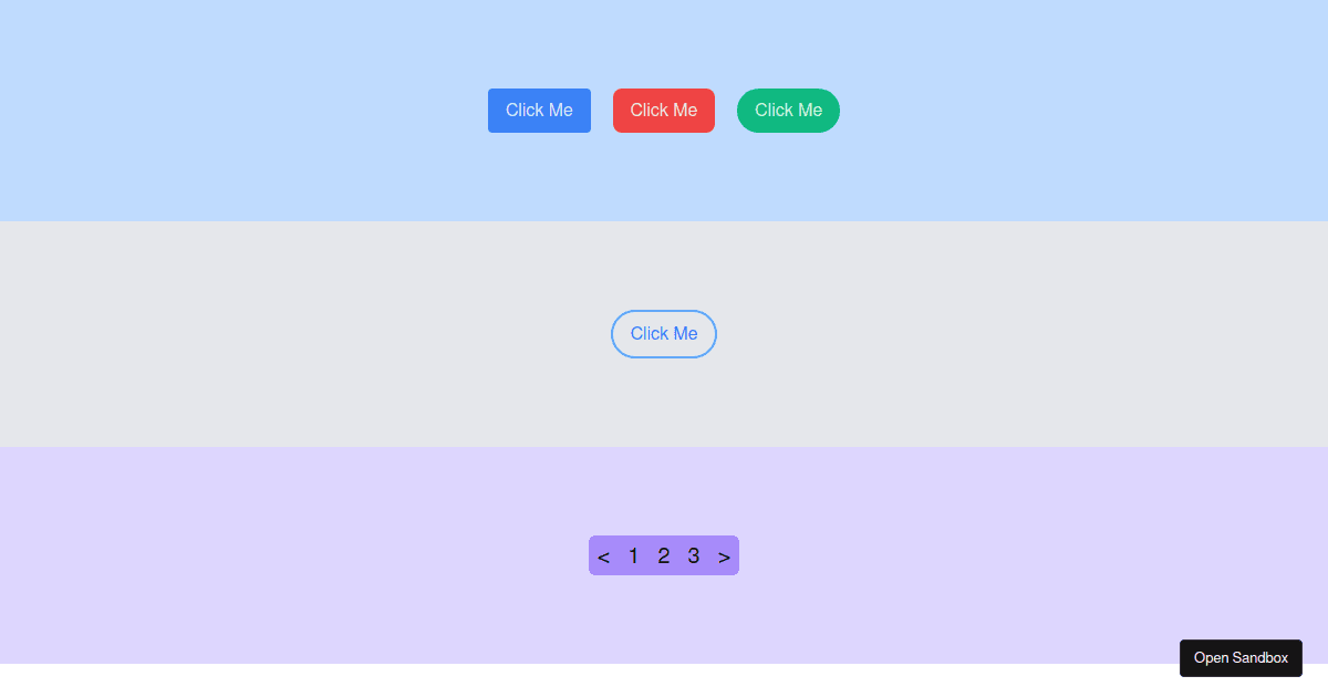 Tailwindcss Buttons Codesandbox