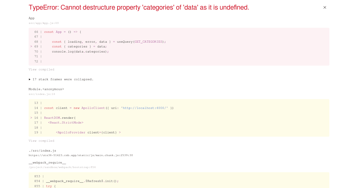 sovtech - Codesandbox