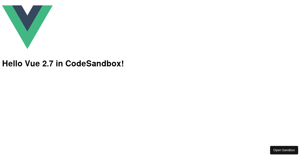 fogbender-vue on vue 2.7 - Codesandbox