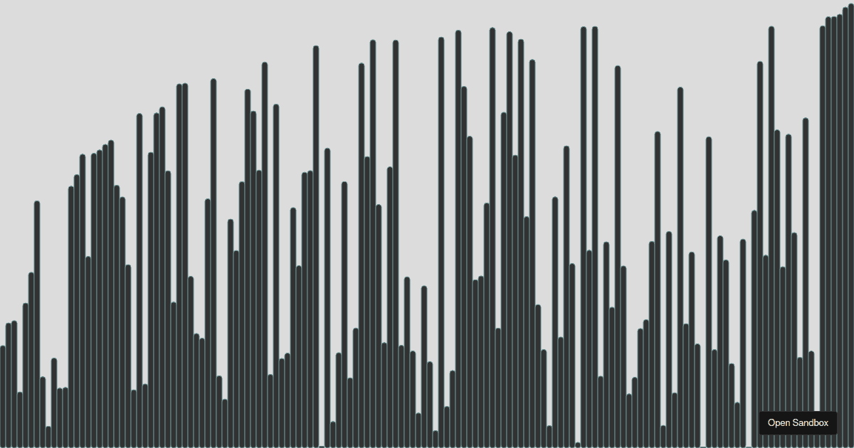 plbranson/bubble-sort - Codesandbox