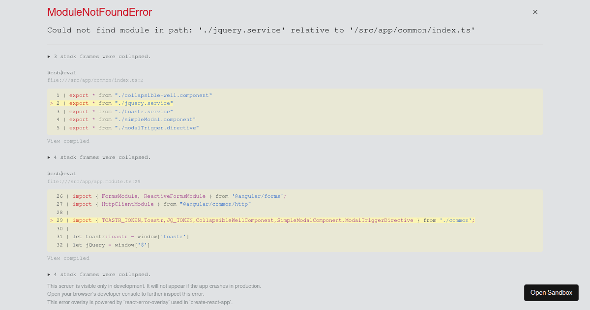 Ng Fundamentals Codesandbox