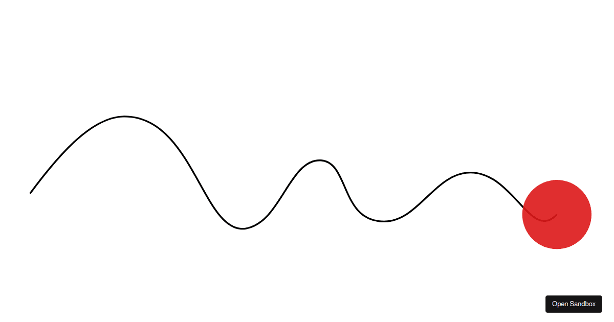 move-dot-along-a-curve - Codesandbox