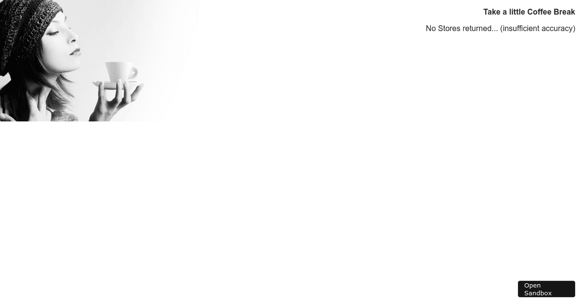 geolocation-nearest-stores - Codesandbox