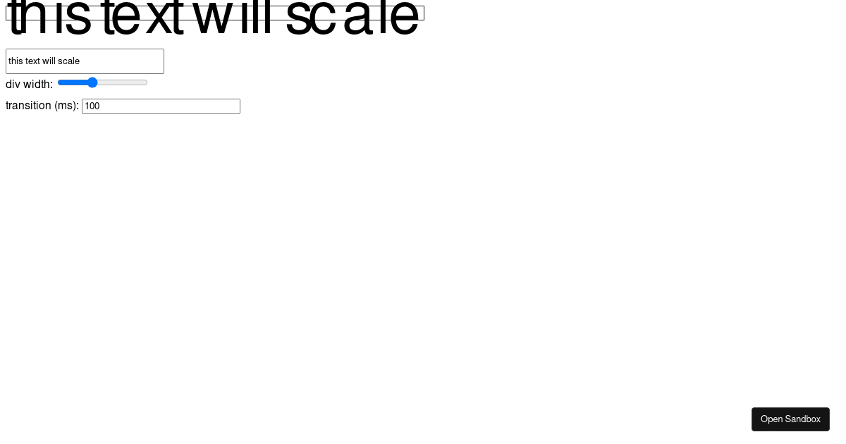 vue-responsive-text - Codesandbox