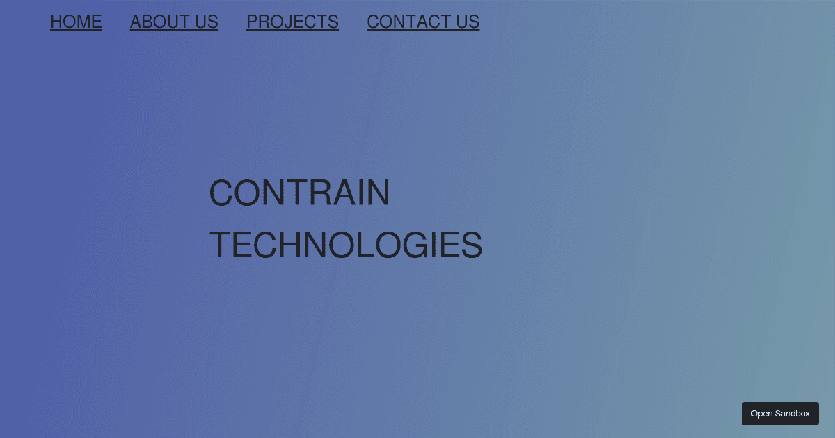 inspiring-dan-uw3v7x - Codesandbox