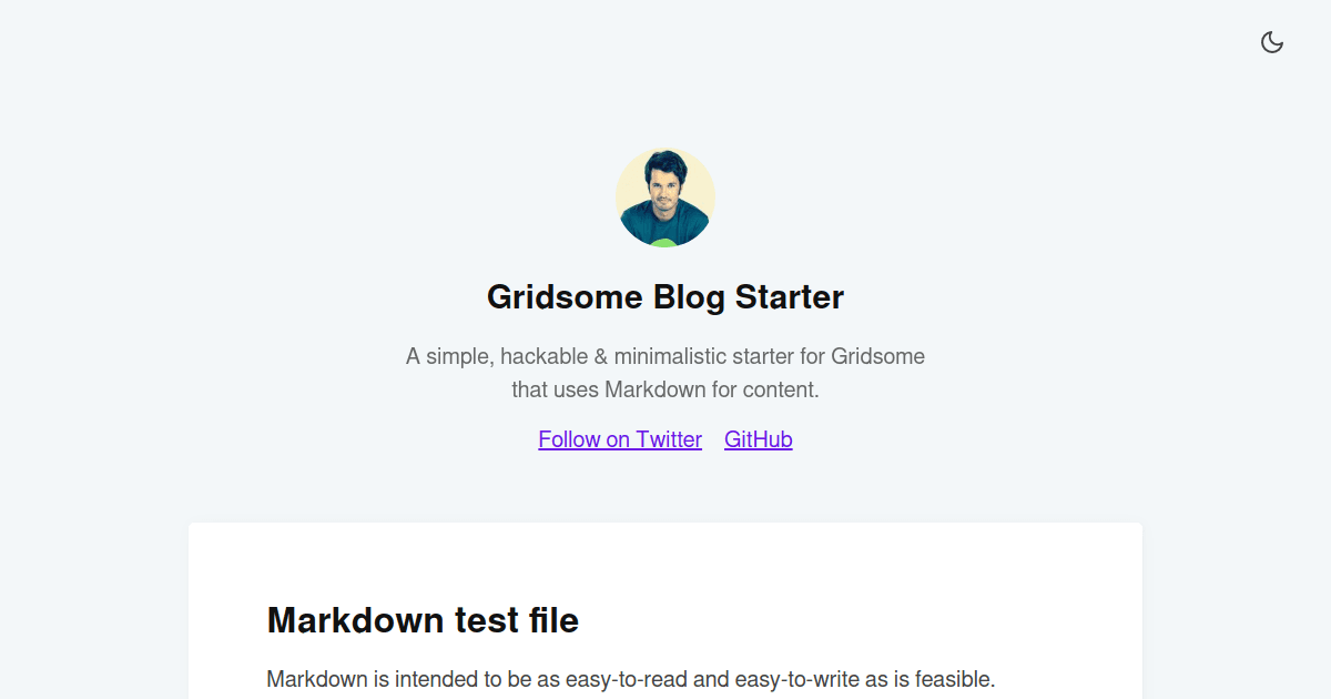 gridsome-starter-blog - Codesandbox