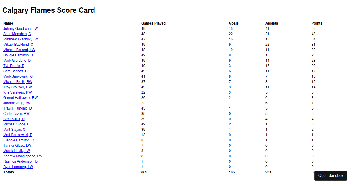 team-roster-takehome - Codesandbox