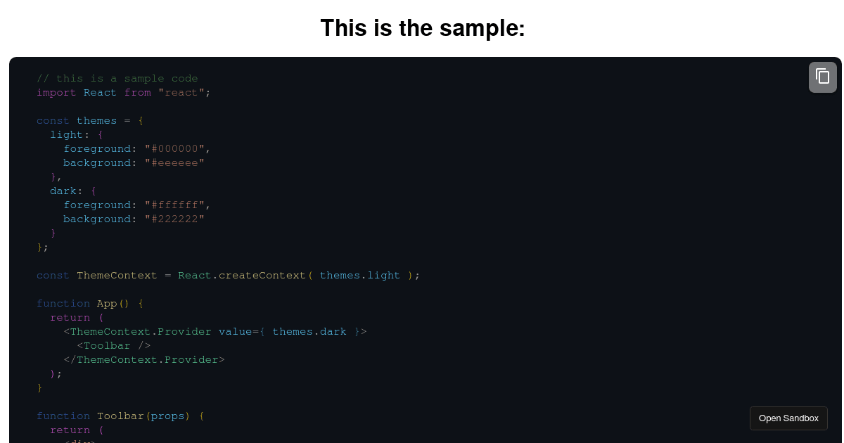 react-highlight-demo (forked) - Codesandbox react-highlight-demo (forked) - Codesandbox