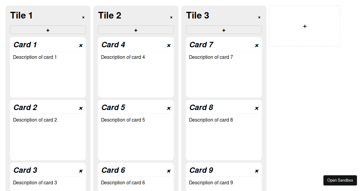 react-kanban-demo - Codesandbox