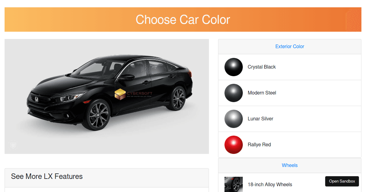 car-select-app - Codesandbox