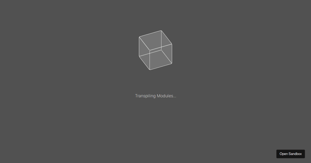 React Package Codesandbox