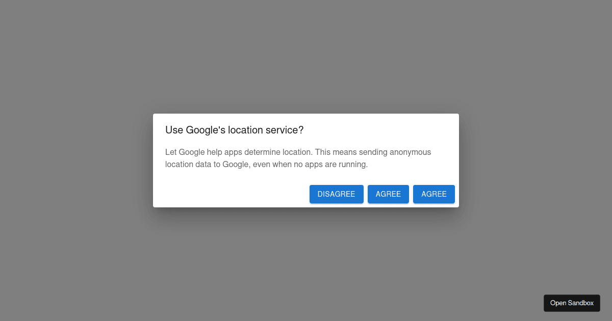 dialog-actions-spacing - Codesandbox