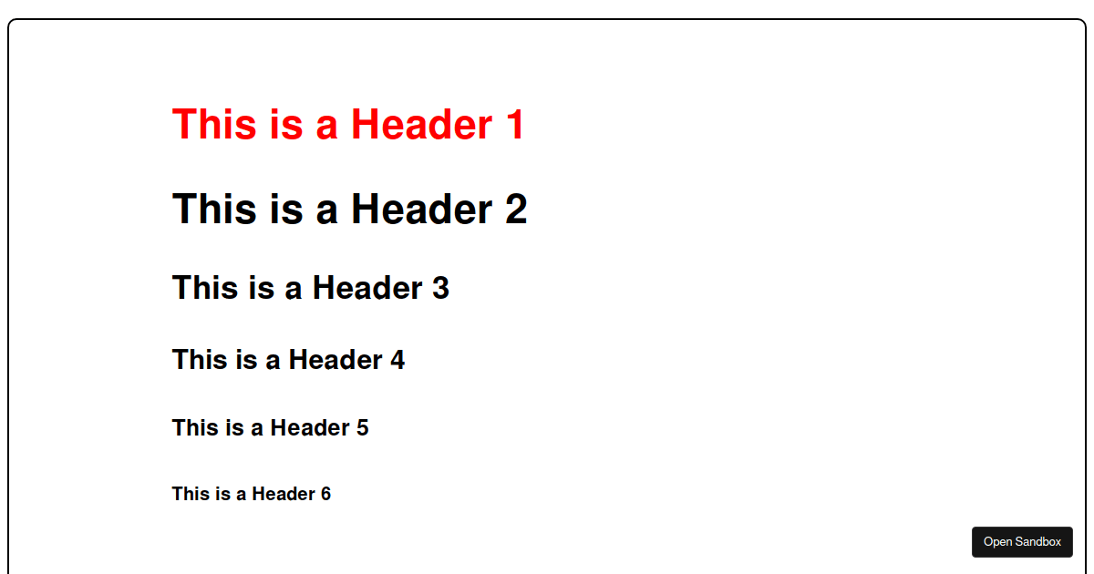 HTML-Learning - Codesandbox