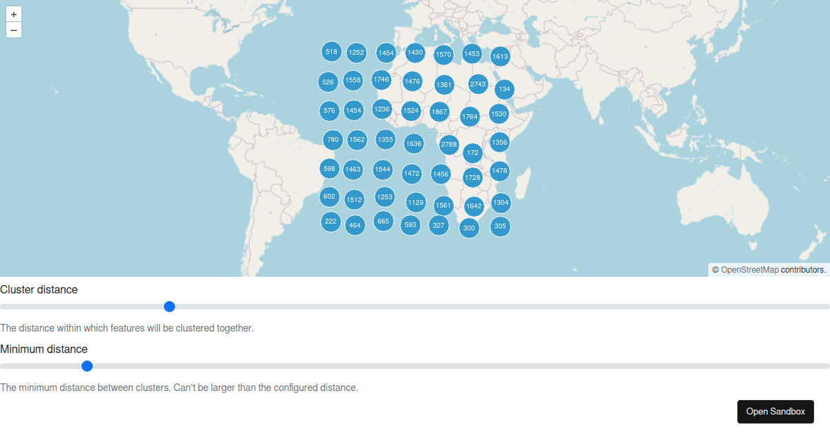 cluster (forked) - Codesandbox