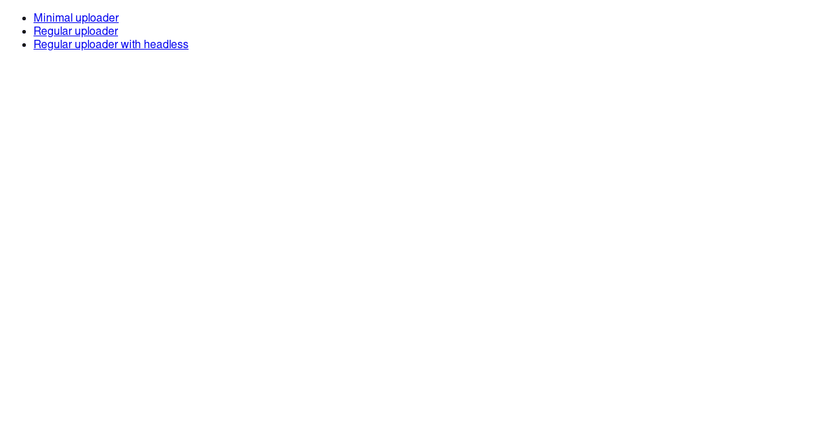 js-uploader - Codesandbox