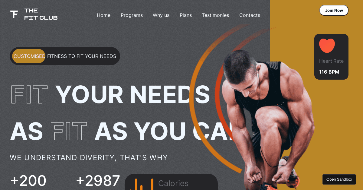 fitclub - Codesandbox