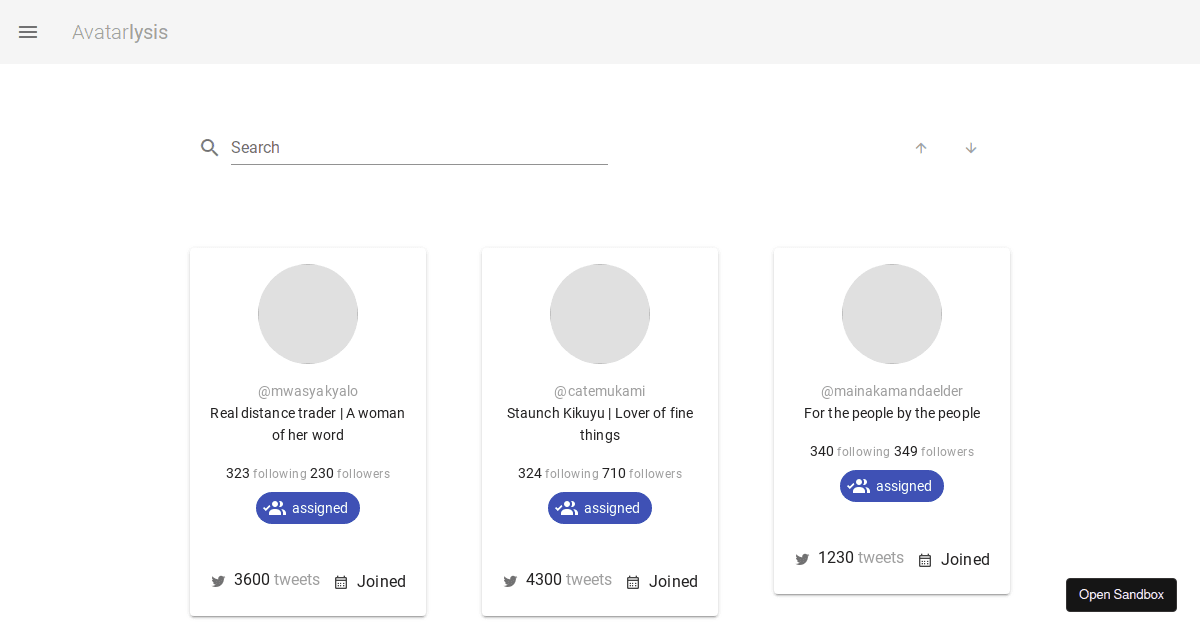 twitter-dashboard - Codesandbox