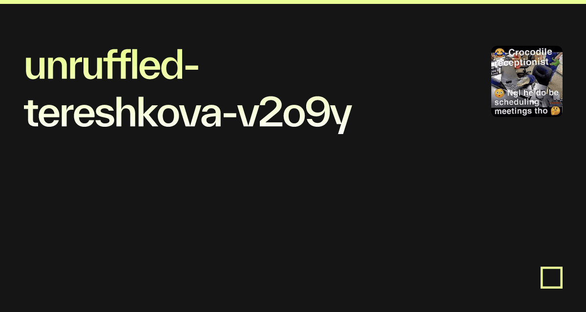 unruffled-tereshkova-v2o9y - Codesandbox