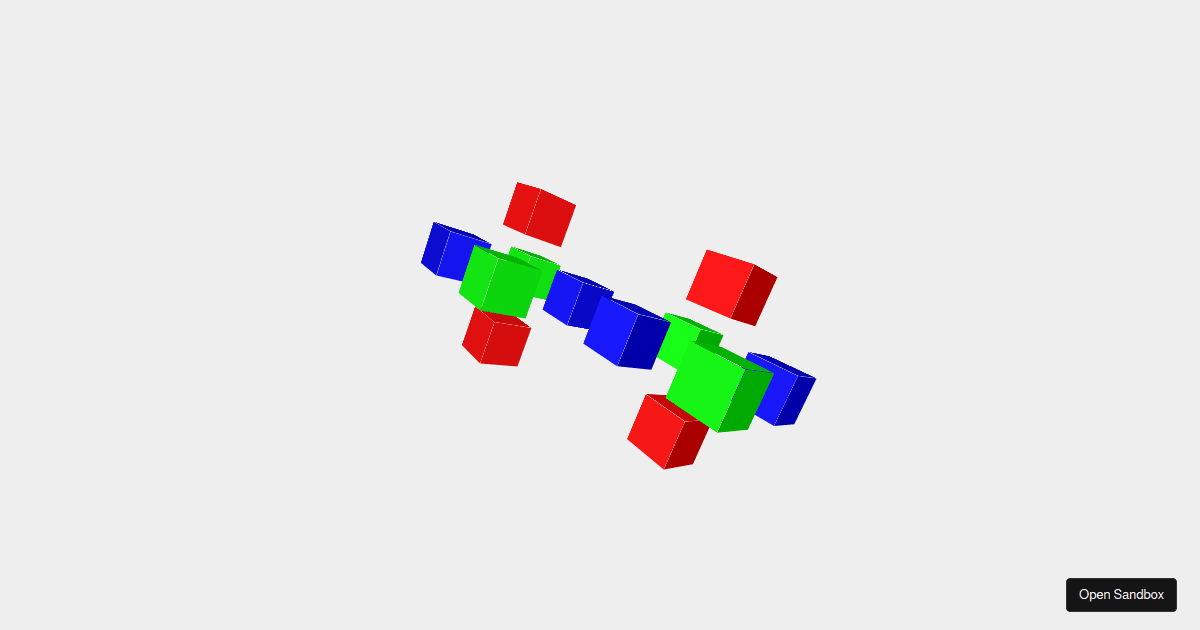 3d-cubes - Codesandbox