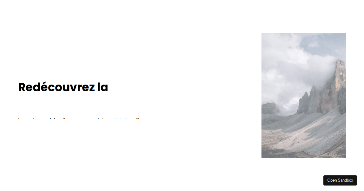 redecouvrez-la-nature - Codesandbox