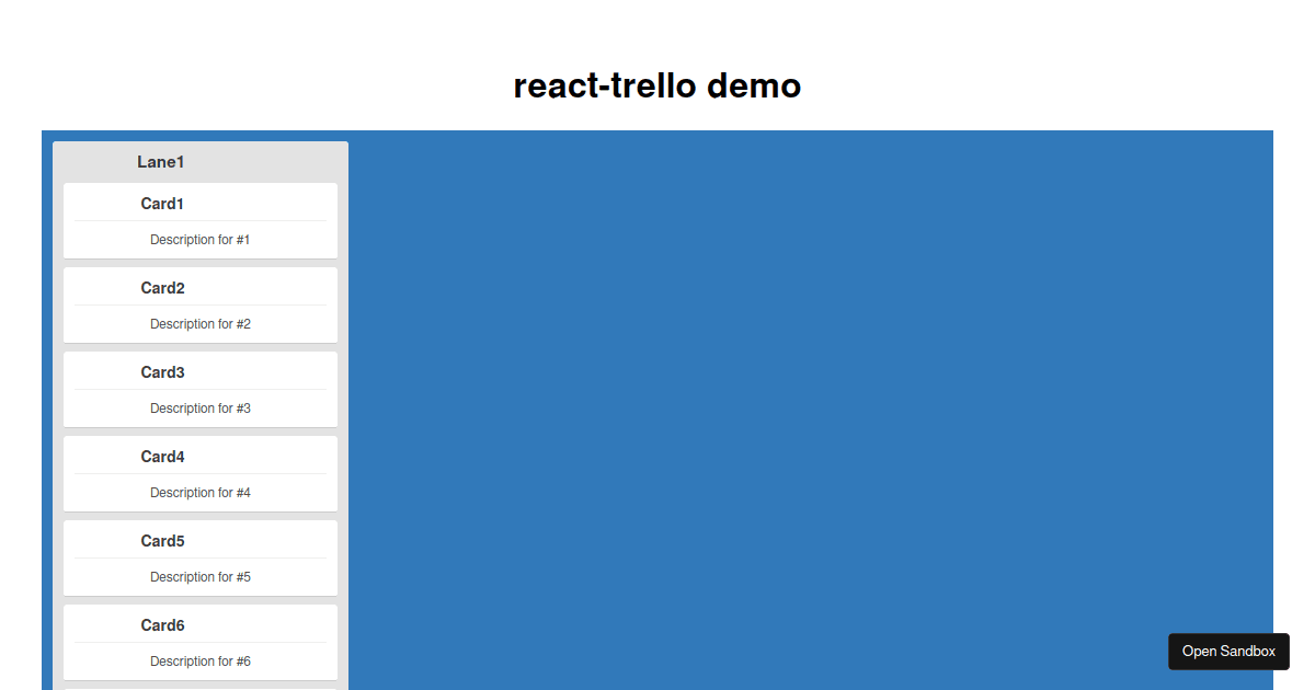 react-trello-example - Codesandbox