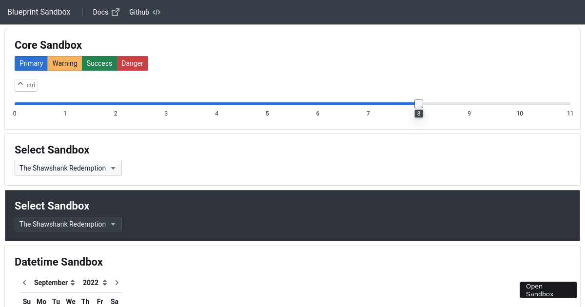 Blueprint Sandbox (forked) - Codesandbox