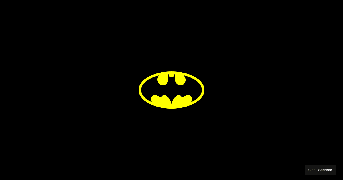 logo-batman - Codesandbox