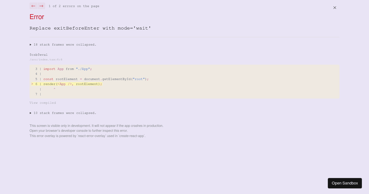 Framer Motion Layout Animations Forked Codesandbox