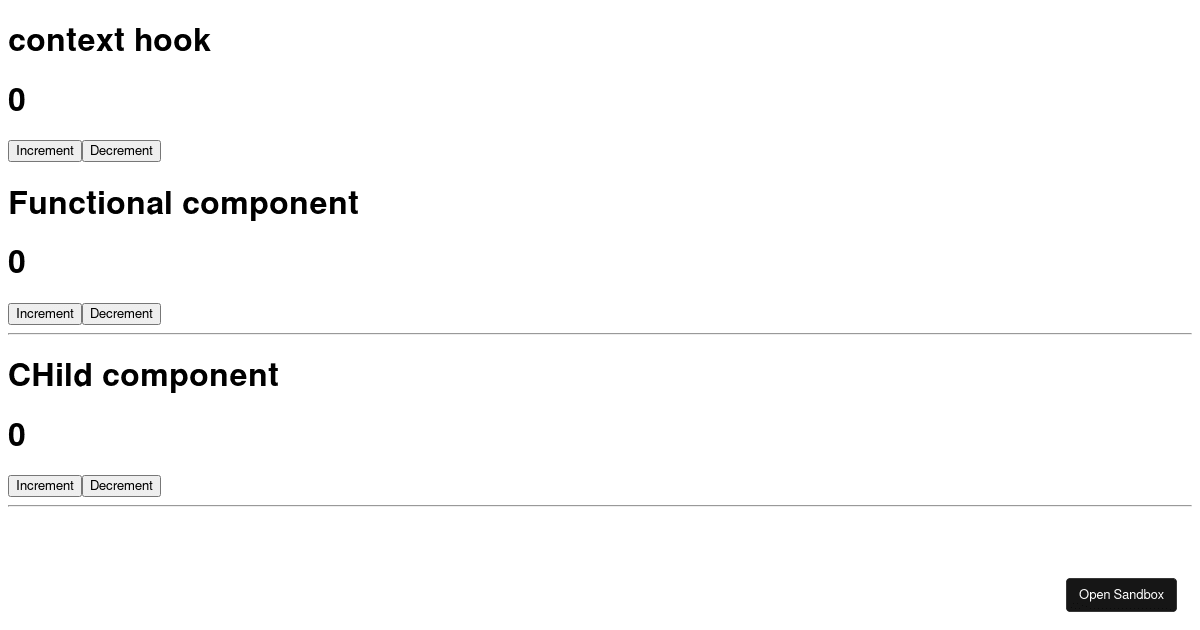 ishant005/useContext-Hook-practice1 - Codesandbox