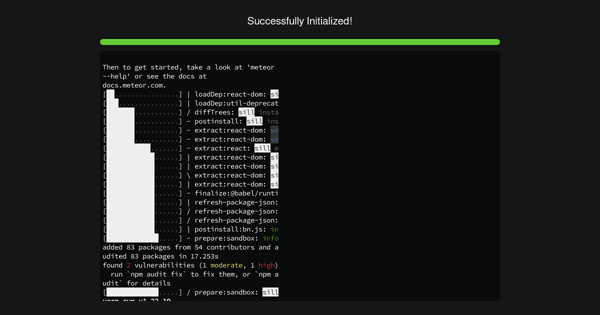 codesandbox-meteor - Codesandbox