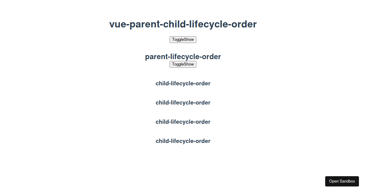 vue-parent-child-lifecycle-order (forked) - Codesandbox