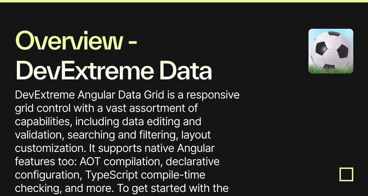 Overview Devextreme Data Grid Forked Codesandbox
